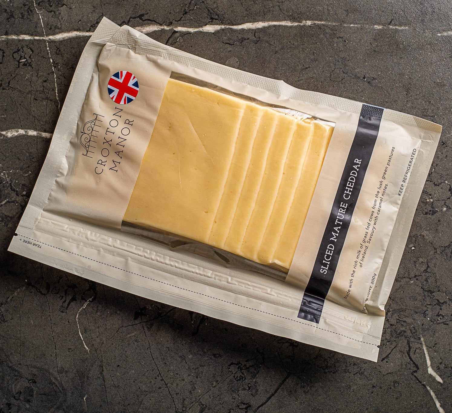 Mature Cheddar Slices 20g| Harvey & Brockless | ButcherShop.ae UAE