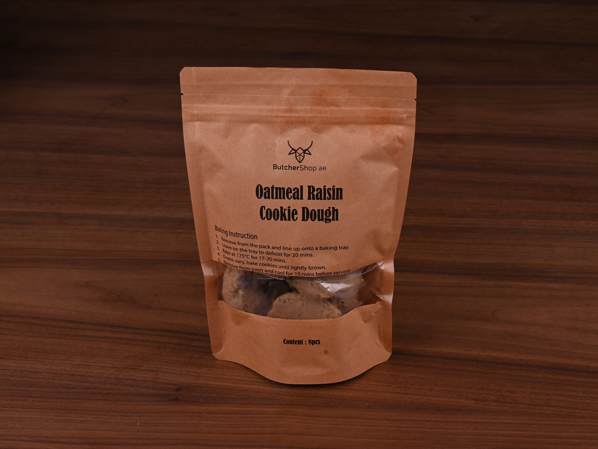 Oatmeal Raisin Cookie Dough | ButcherShop.ae UAE